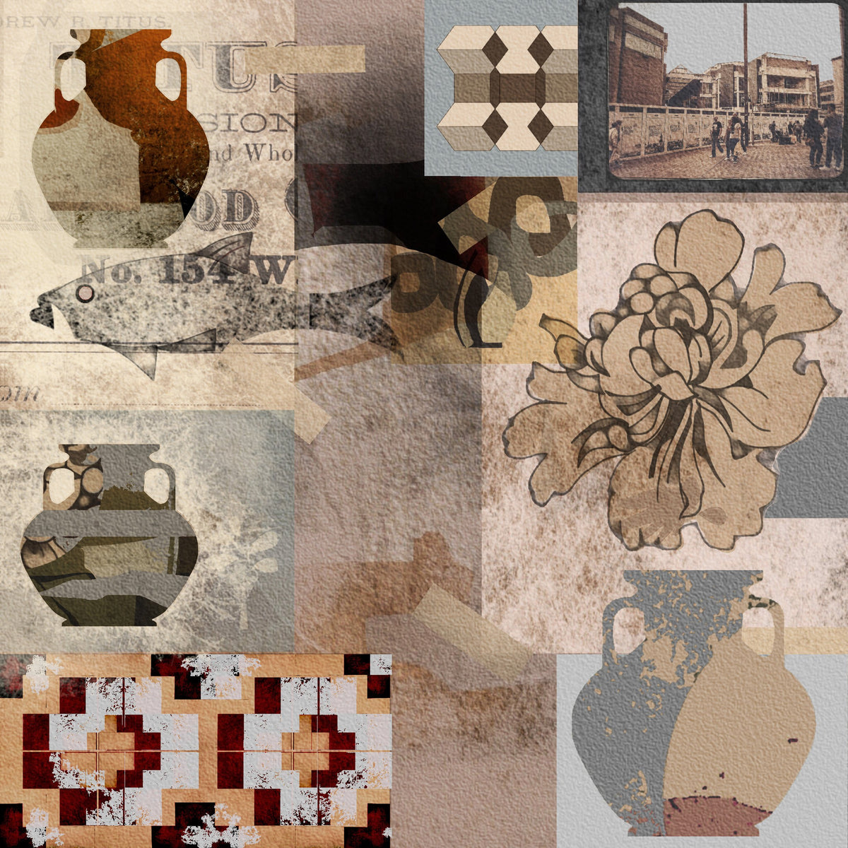 STILL LIFE COLLAGE ONE – STUDIO PICTURE CARDS